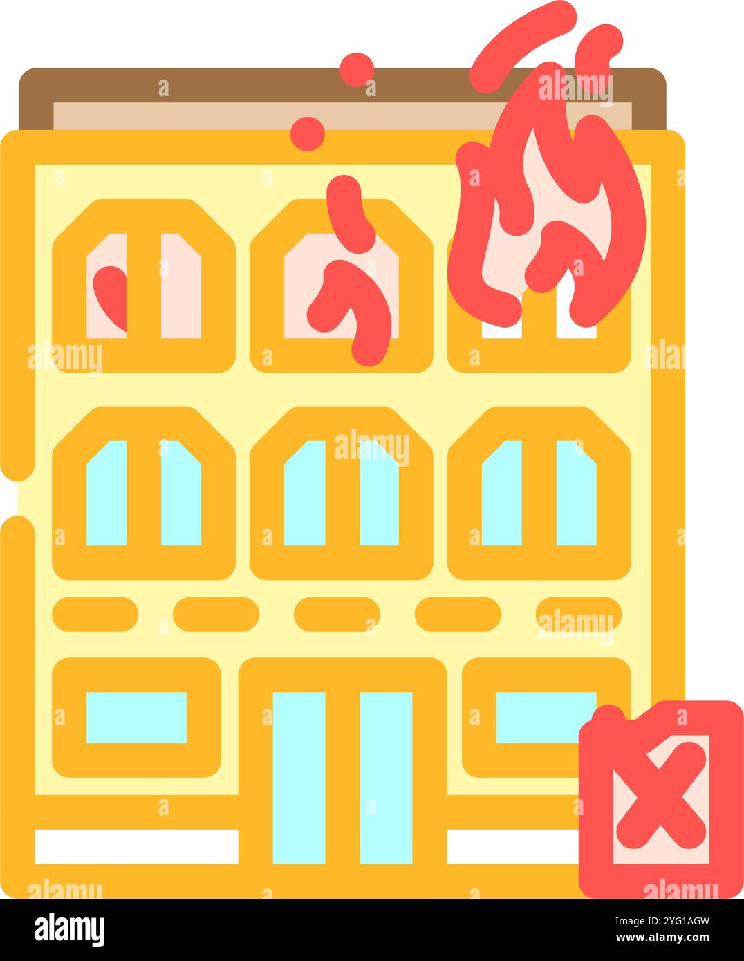 Arson crime Stock Vector Images - Alamy