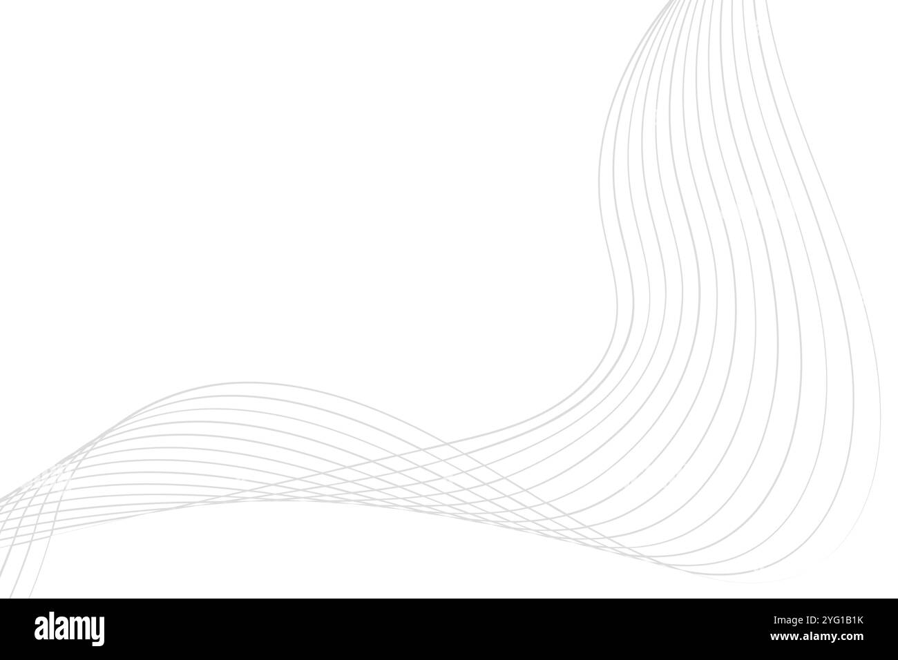Abstract white background from lines. Wavy line drawing . Design ...