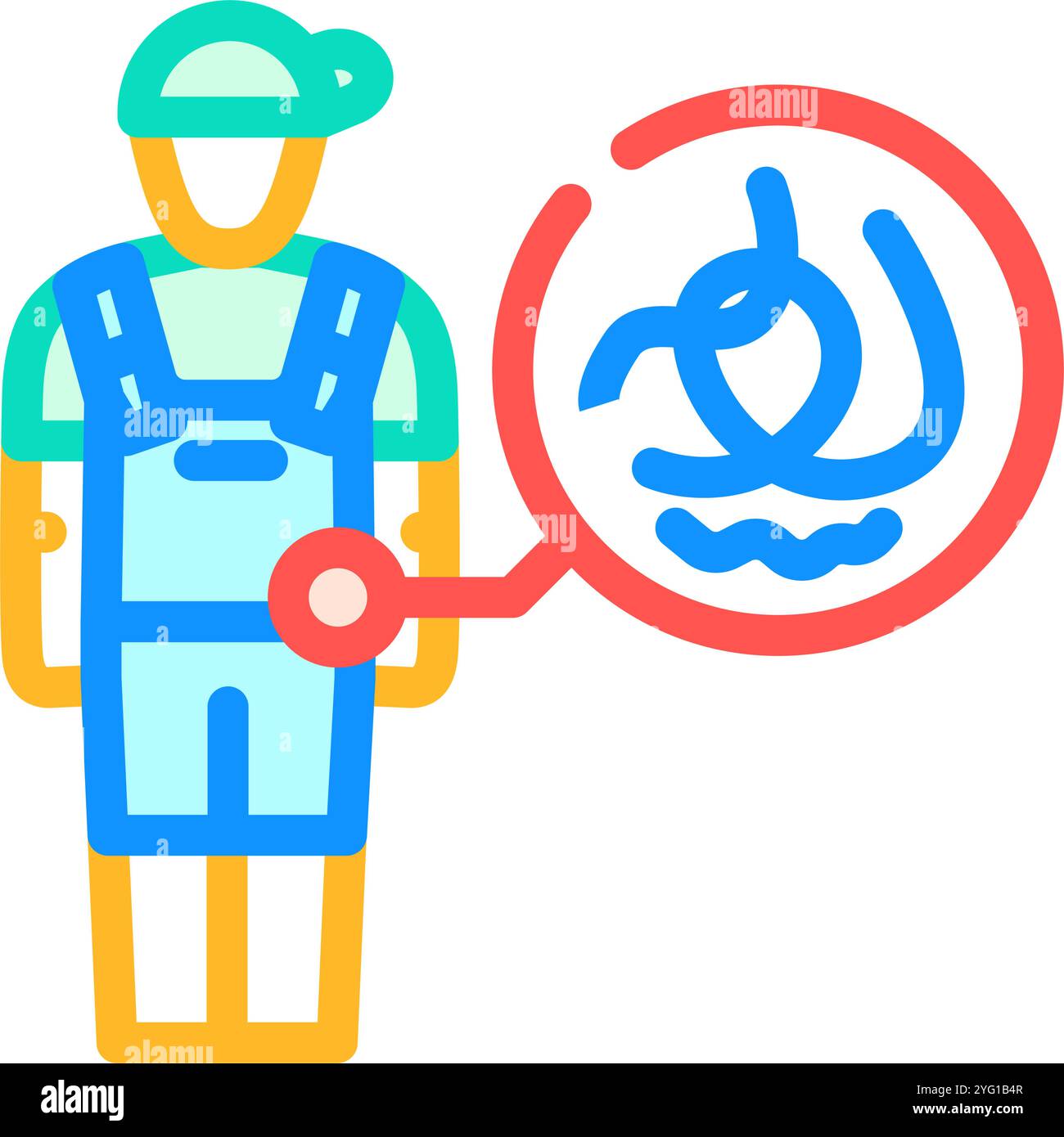 Soil transmitted helminth Cut Out Stock Images & Pictures - Alamy