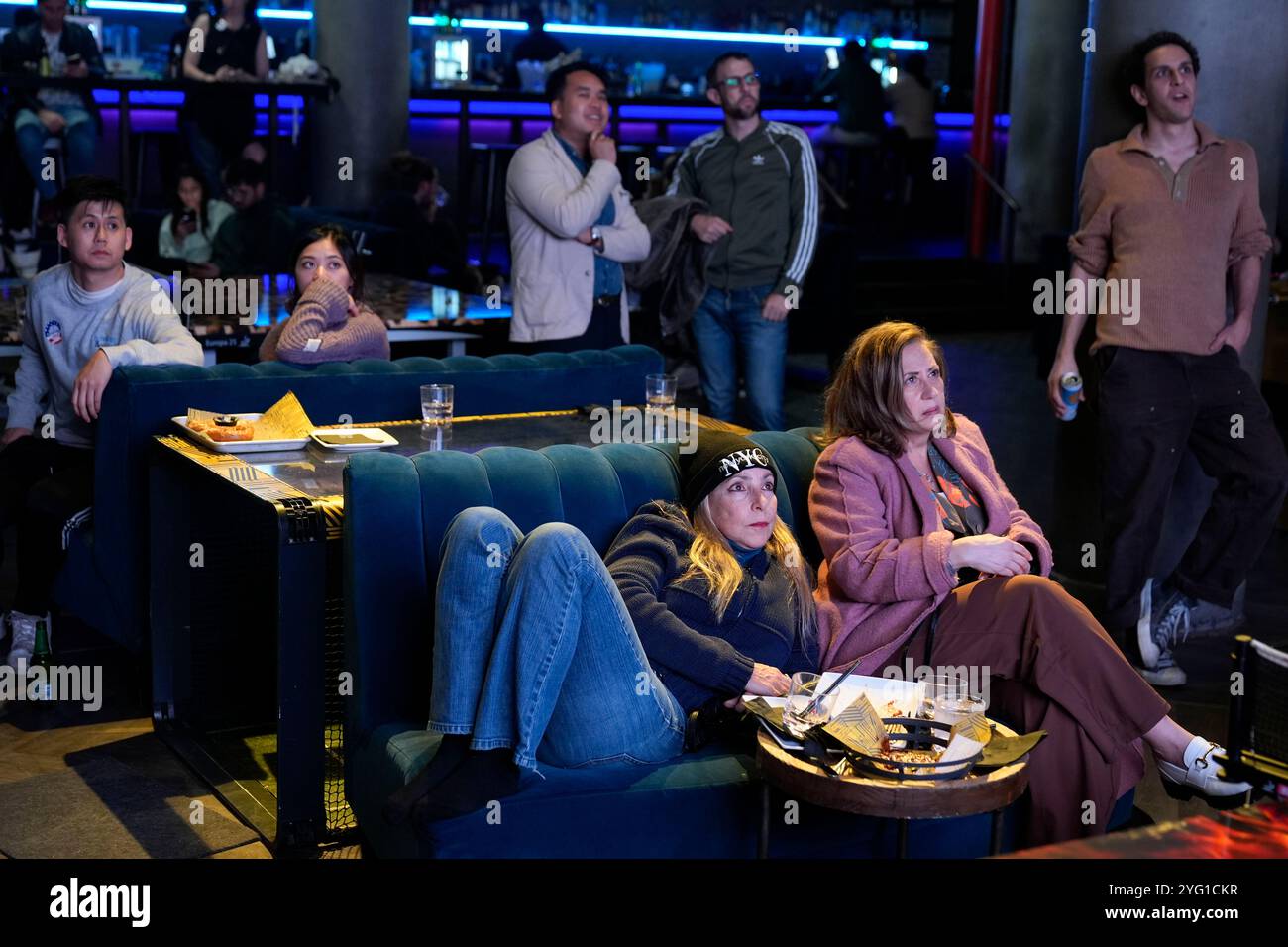 People including Nancy Potter, front left, and Ilene Feinman, front ...