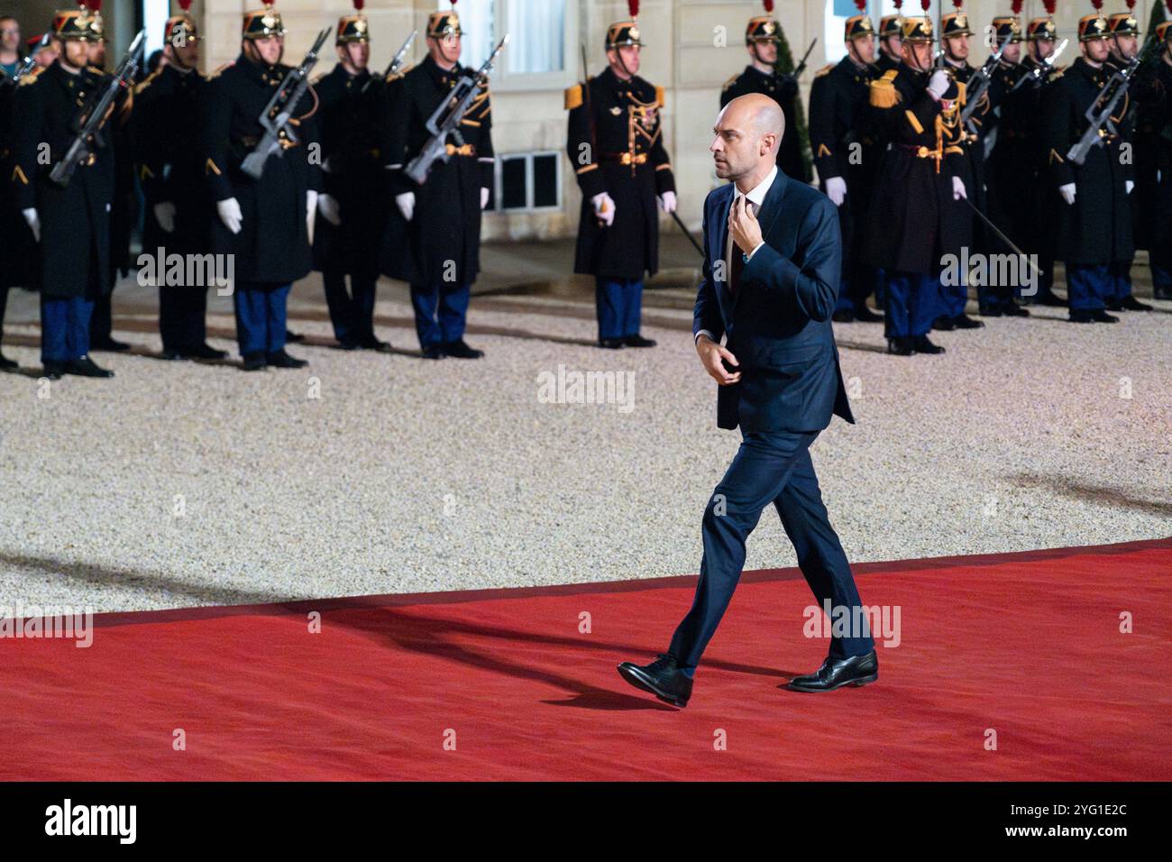 French Minister for Europe and Foreign Affairs Jean-Noel Barrot arrives ...