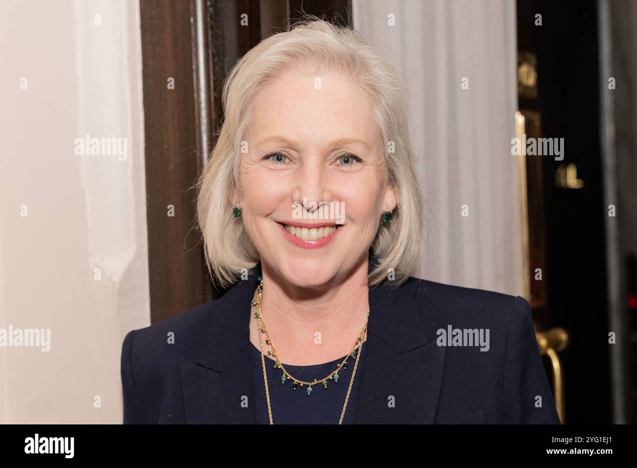 New York, NY, USA, 5 November 2024: Senator Kirsten Gillibrand seen ...