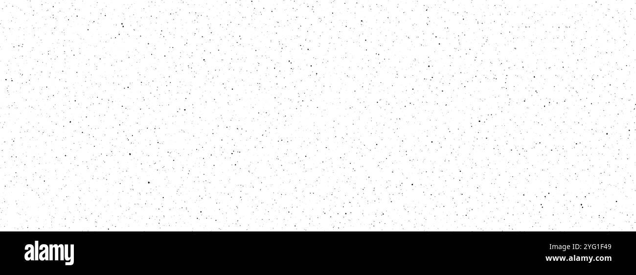 Black and white dirty dot seamless pattern. Grunge dripped splashed ...