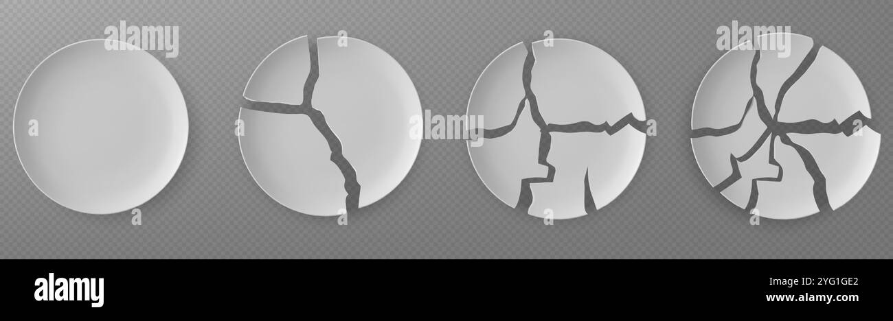 Top view three transparent Stock Vector Images - Alamy