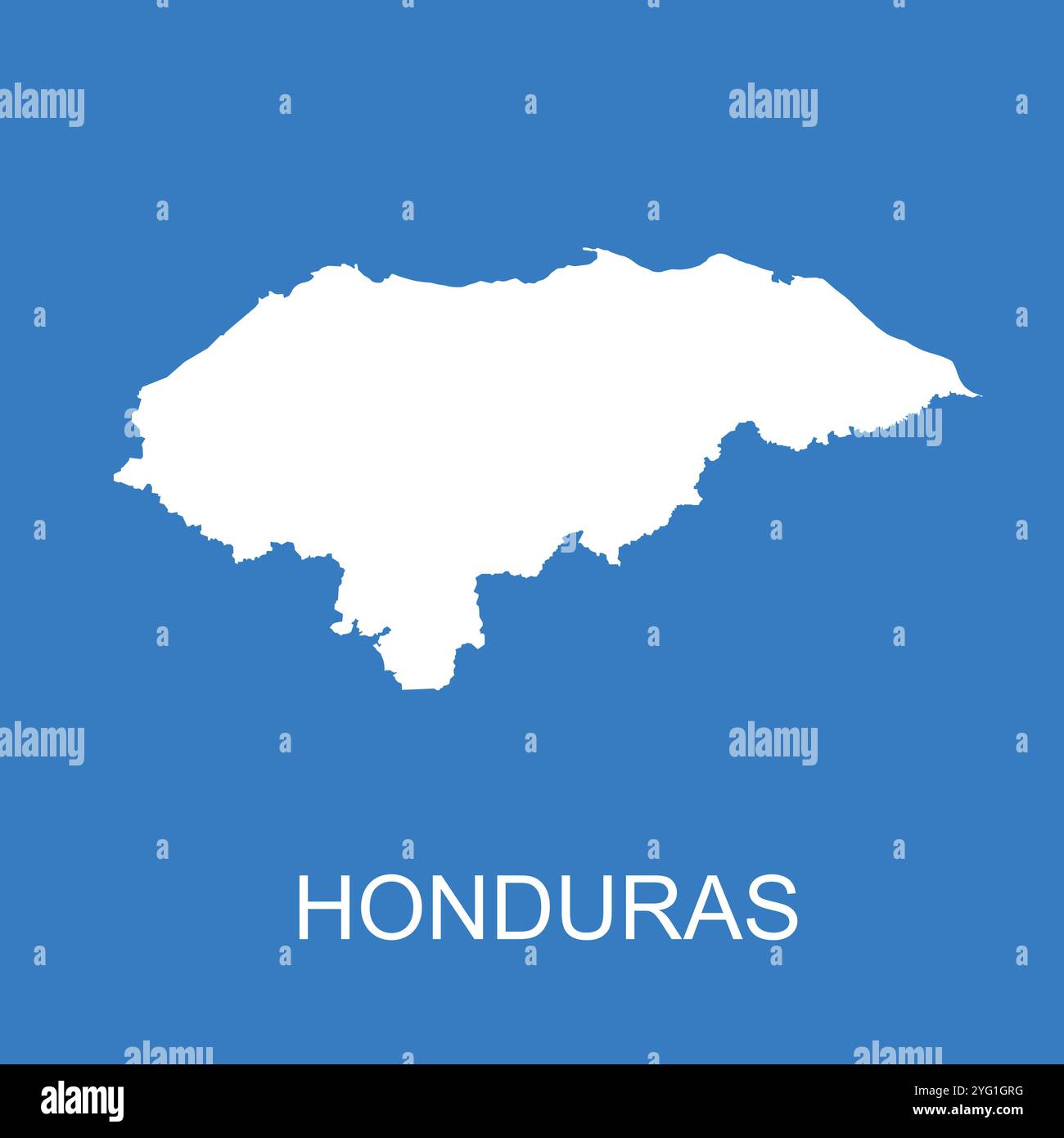 Honduras administrative political map flag hi-res stock photography and ...