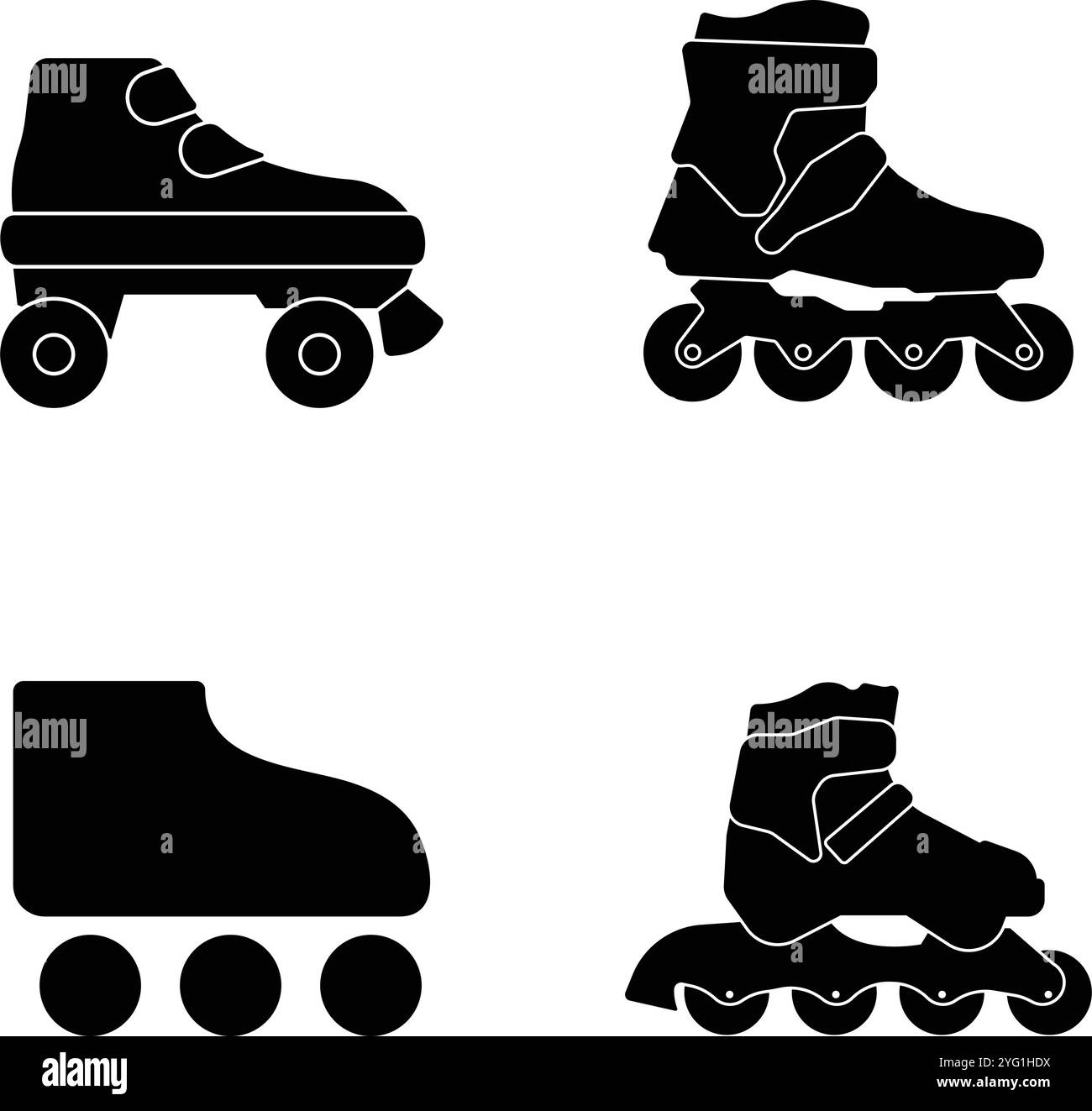 roller skating icon illustration design Stock Vector Image & Art - Alamy