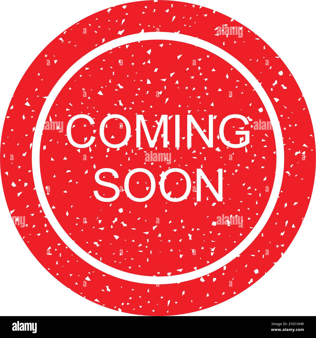 Megaphone label coming soon banner hi-res stock photography and images ...