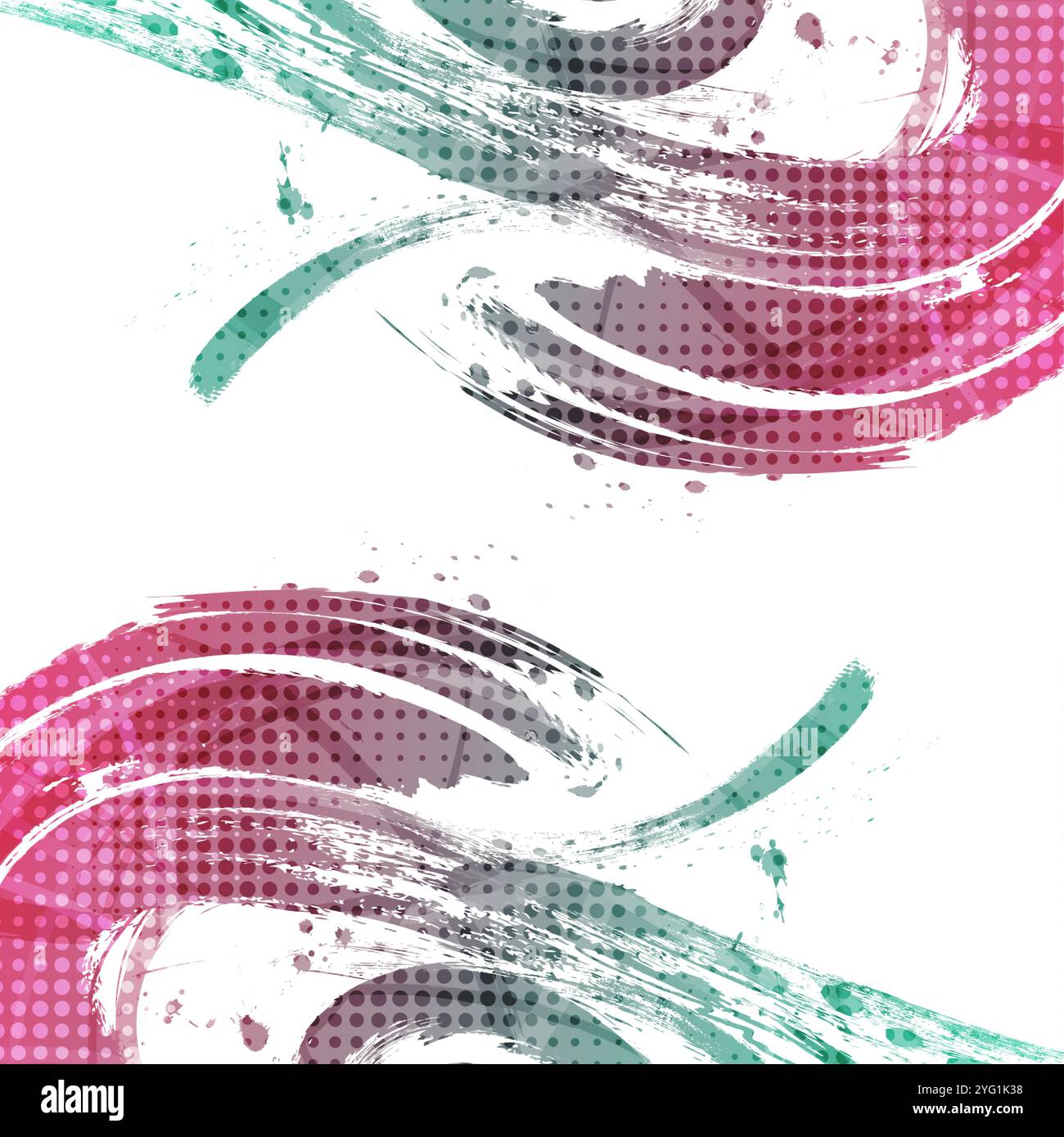Abstract Background with Pink and Tosca Gradient Brush Texture and ...