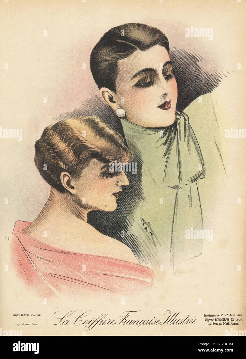 1920s hair salon hi-res stock photography and images - Alamy