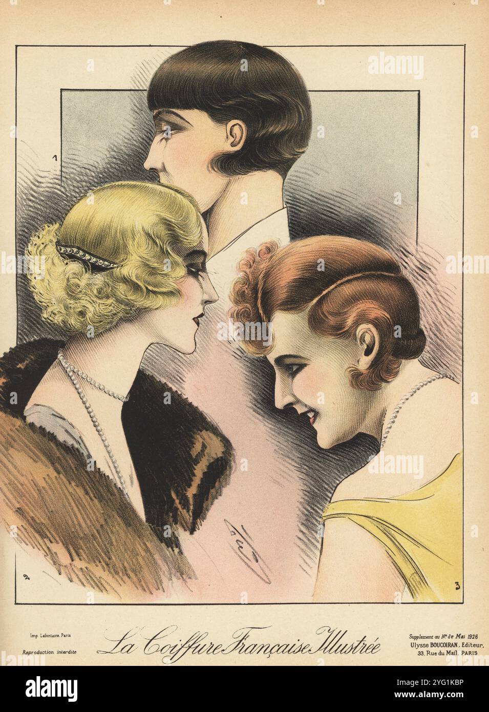 1920s hair salon hi-res stock photography and images - Alamy