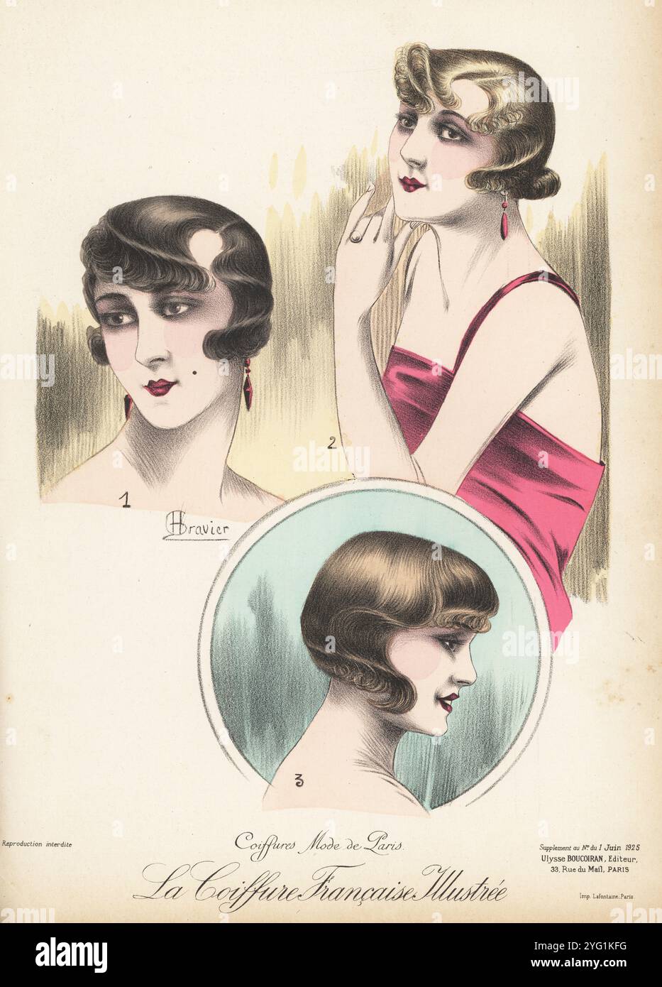 1920s hair salon hi-res stock photography and images - Alamy