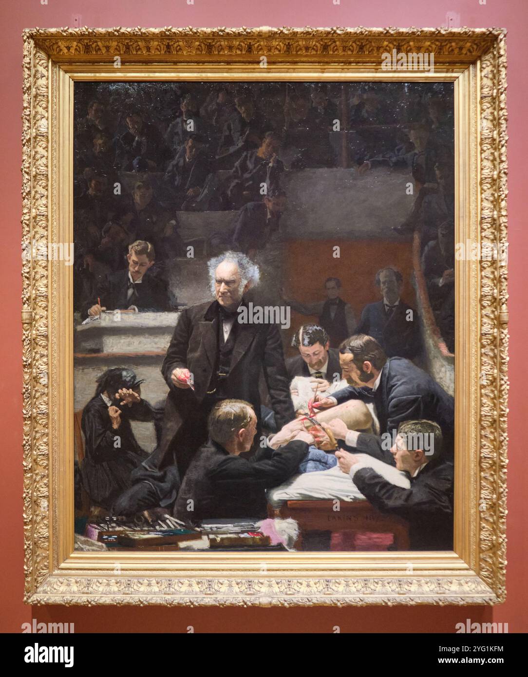 The Thomas Eakins medical, surgery painting, The Gross Clinic ...