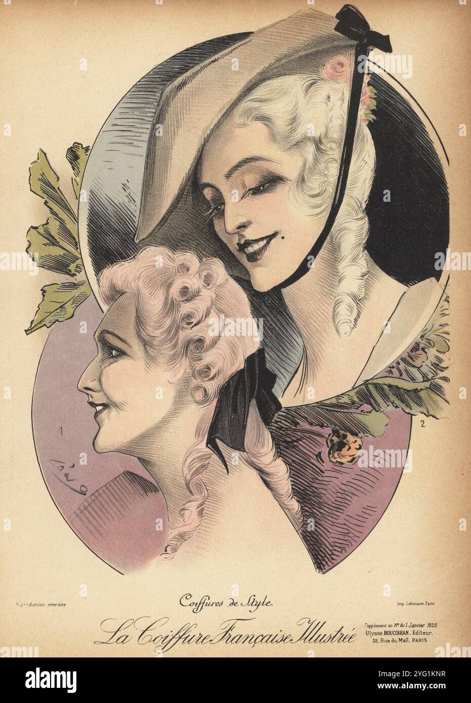 1920s hair salon hi-res stock photography and images - Alamy