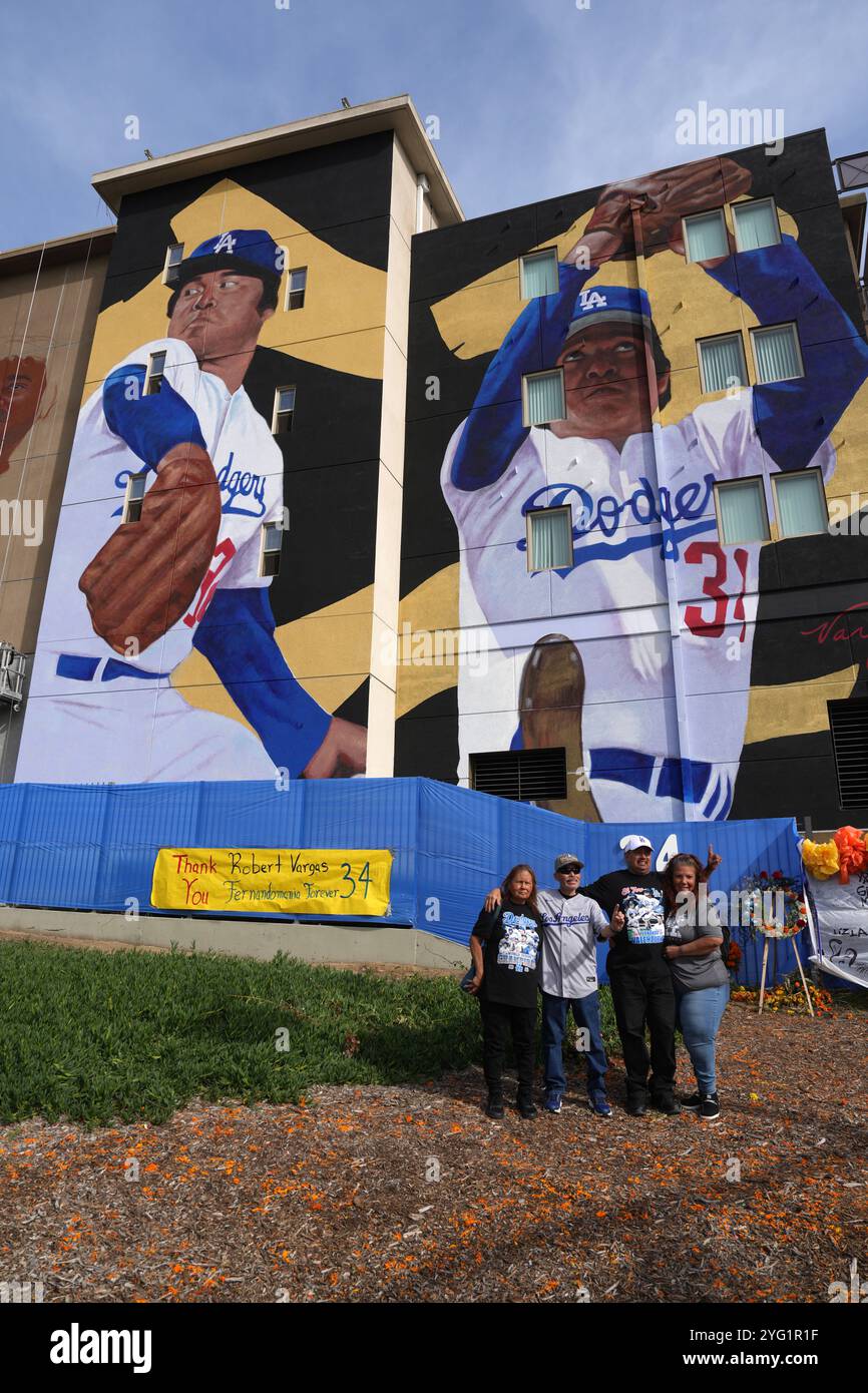 Los Angeles, United States. 05th Nov, 2024. A mural of former Los ...