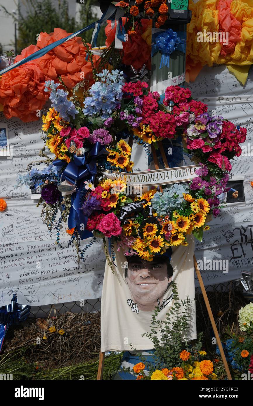 Los Angeles, United States. 05th Nov, 2024. A memorial for former Los ...