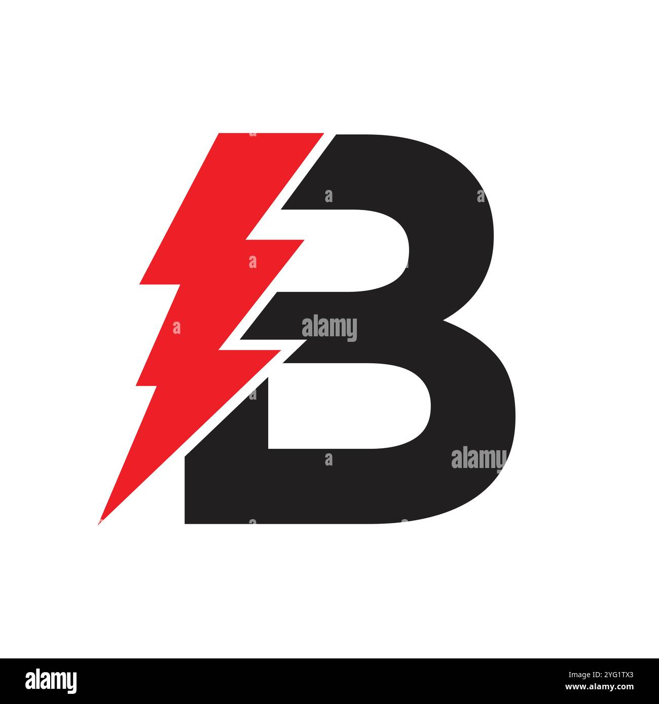 Power b logo hi-res stock photography and images - Alamy