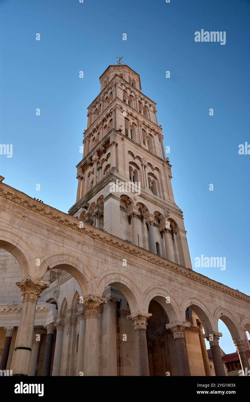 The Cathedral of Saint Domnius, located in Split, Croatia, is a ...