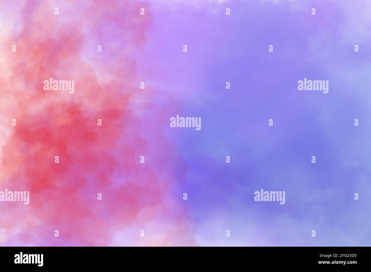 Dramatic smoke and fog in contrasting vivid red, blue, and purple ...