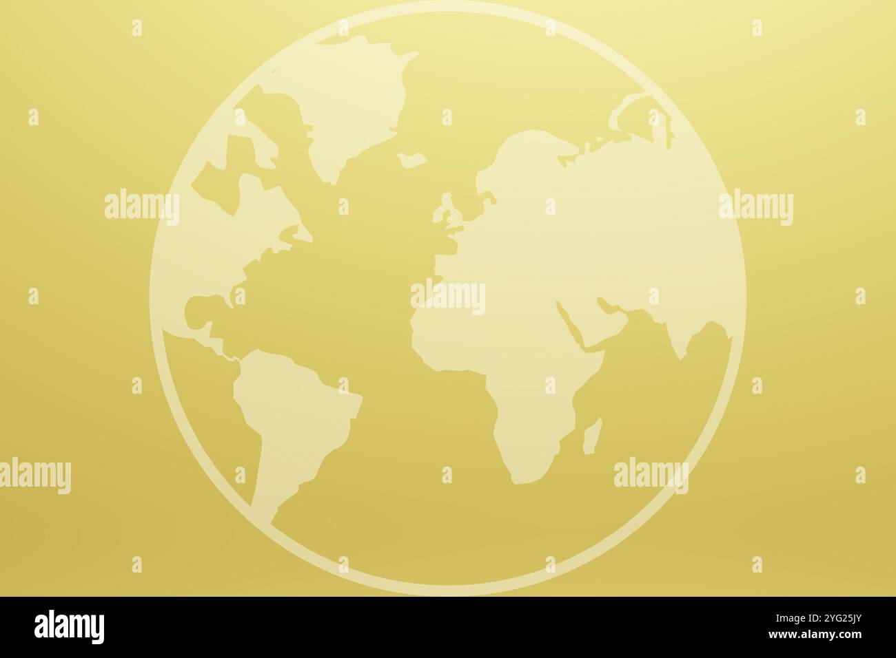 golden map of the world Stock Photo - Alamy