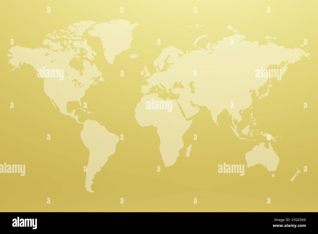golden map of the world Stock Photo - Alamy