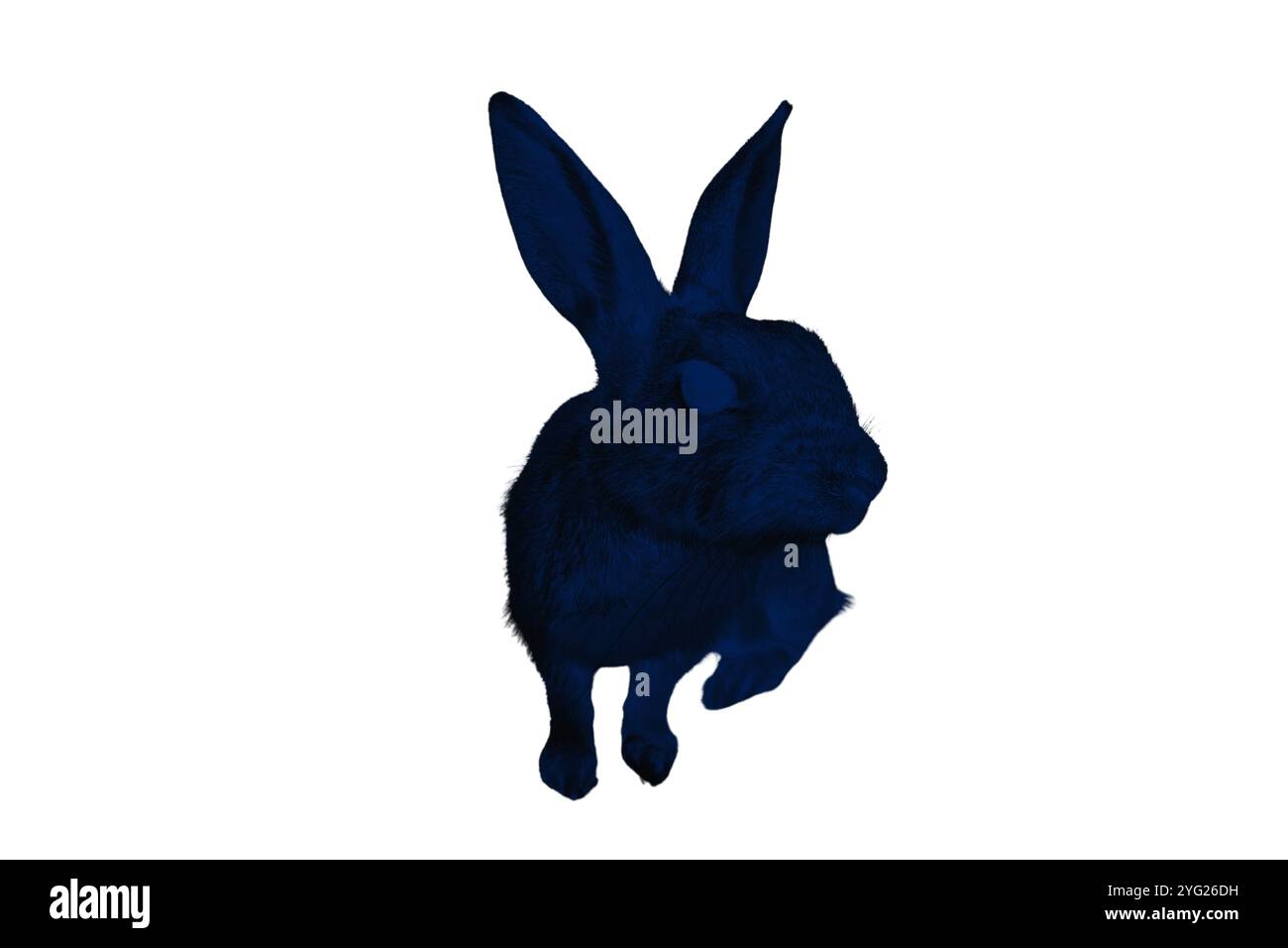 Rabbits silhouette set. Bunny symbols. Hare silhouette. Farm animal ...