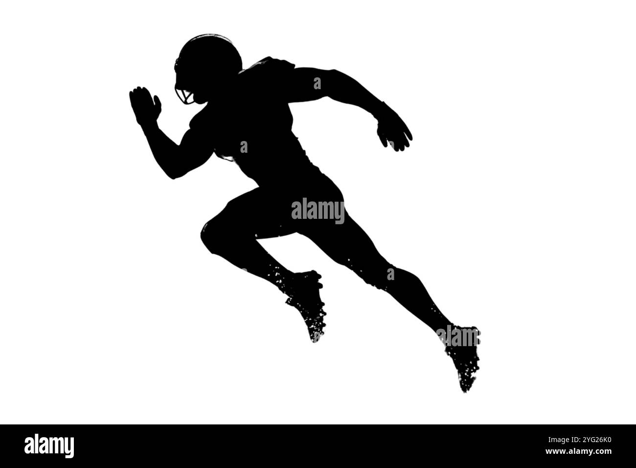 Nfl Football Player Silhouette