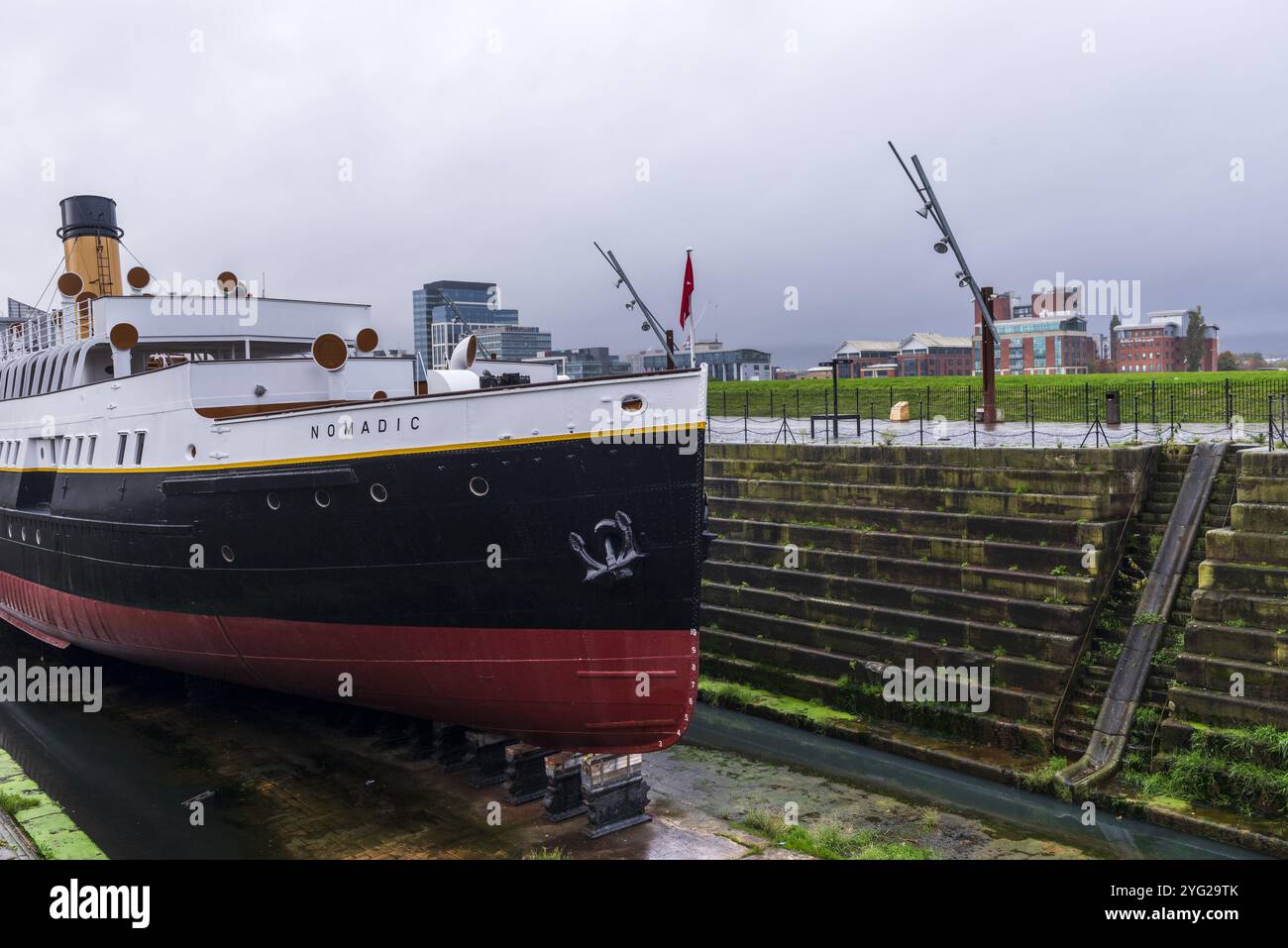 NORTH IRELAND, BELFAST, SS NOMADIC NICKNAMED THE LITTLE BROTHER OF THE ...