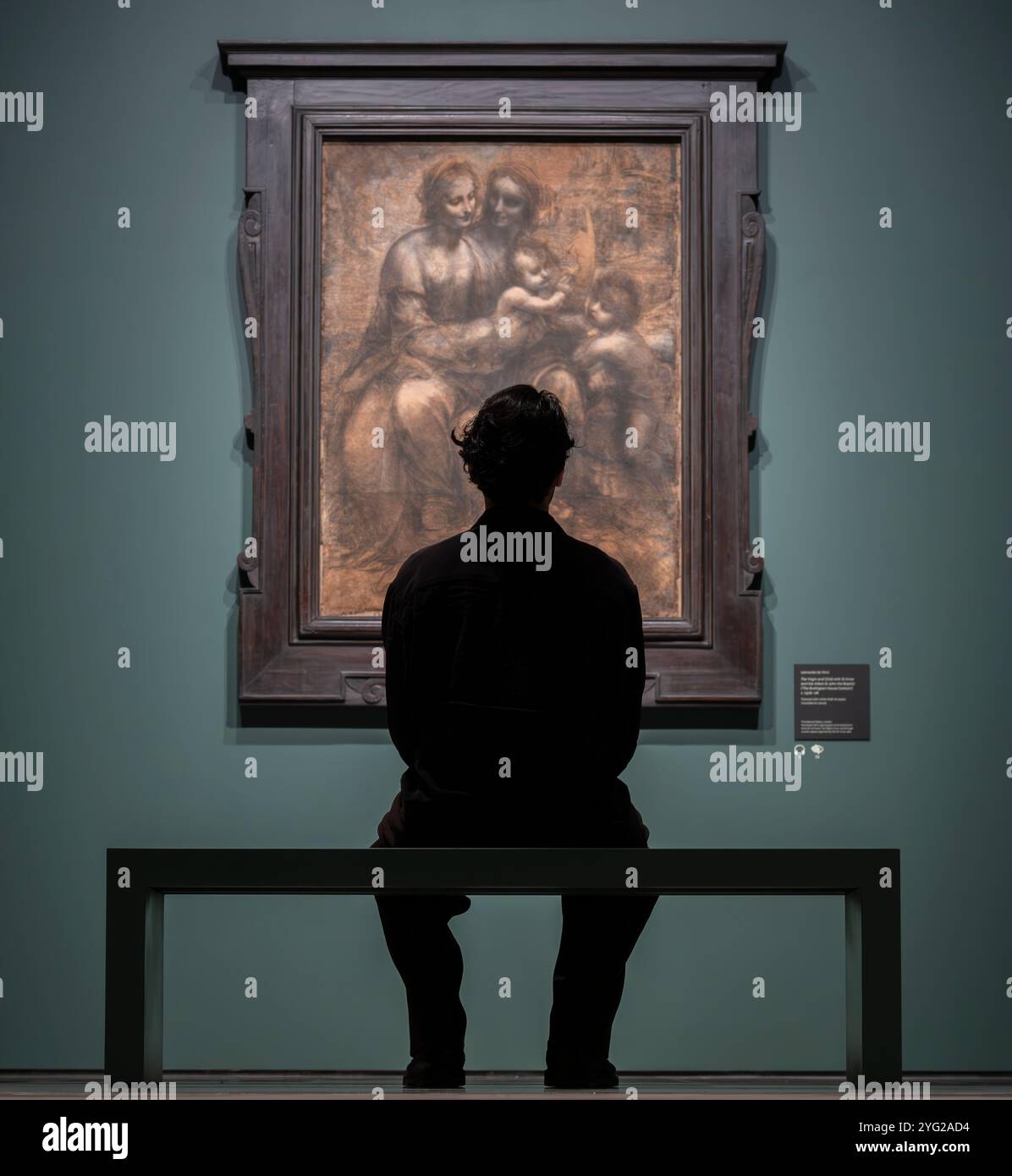 Royal Academy of Arts, London, UK. Michelangelo, Leonardo and Raphael ...