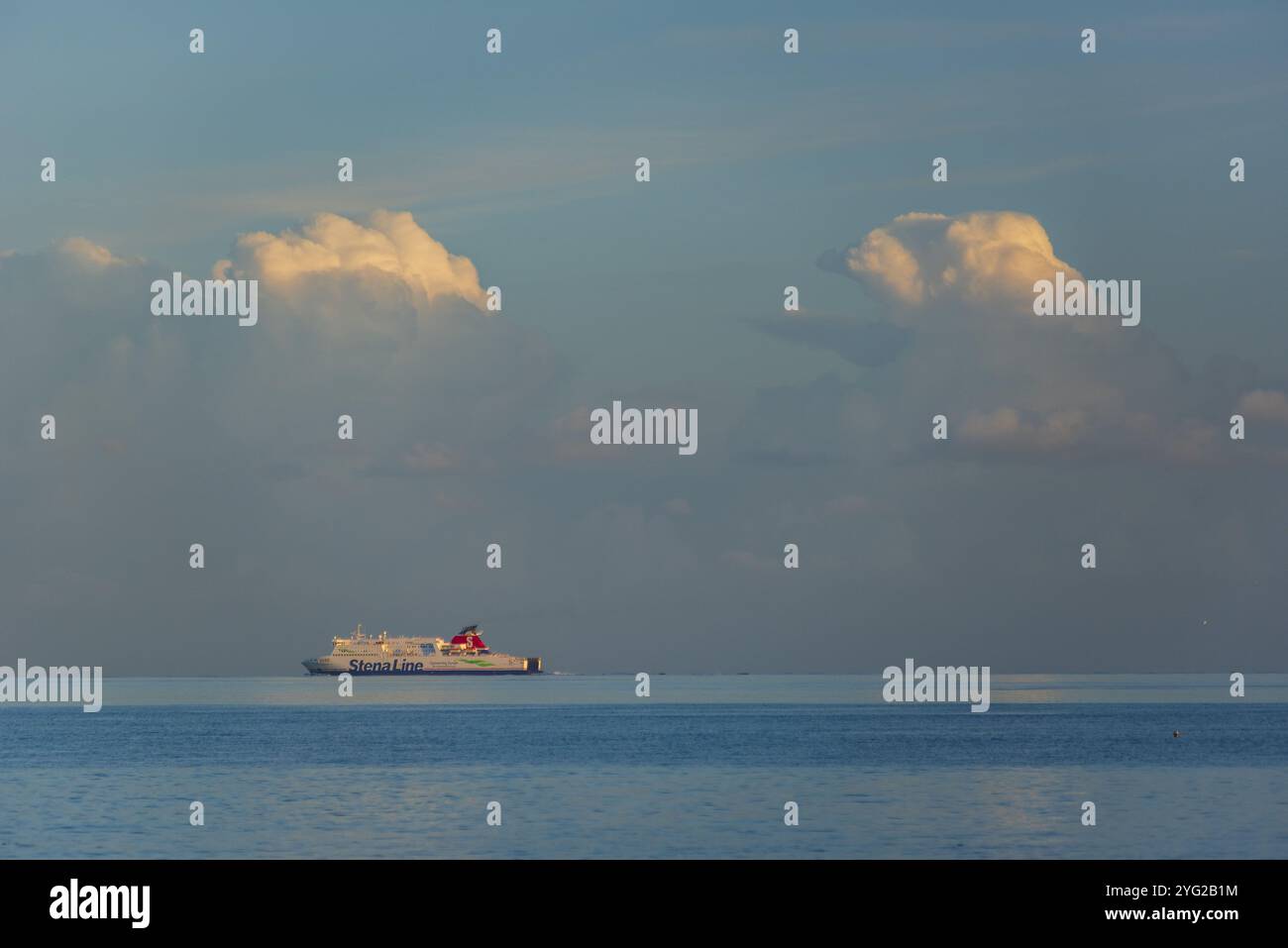 NORTH IRELAND, WHITEHEAD, THE IRISH SEA Stock Photo - Alamy
