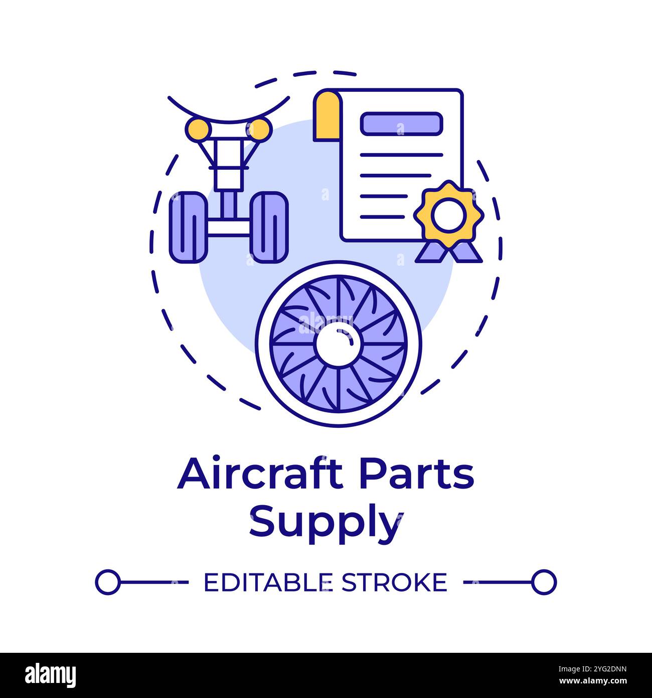 Aircraft parts supply multi color concept icon Stock Vector Image & Art ... Aircraft parts supply multi color concept icon Stock Vector Image & Art ...