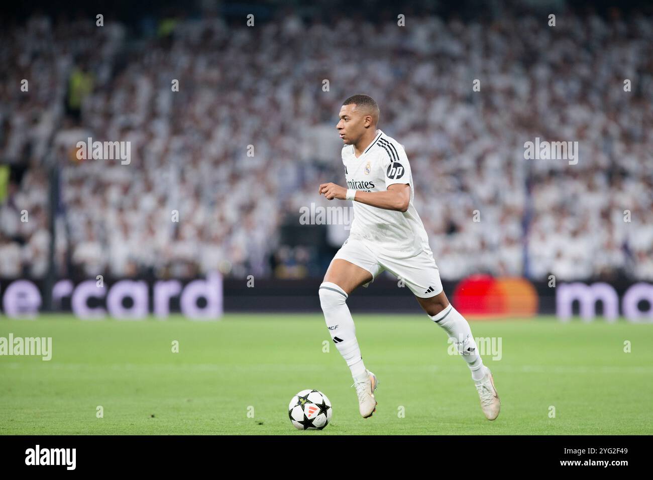 Madrid, Spain. 05th Nov, 2024. Kylian Mbappe of Real Madrid in action ...