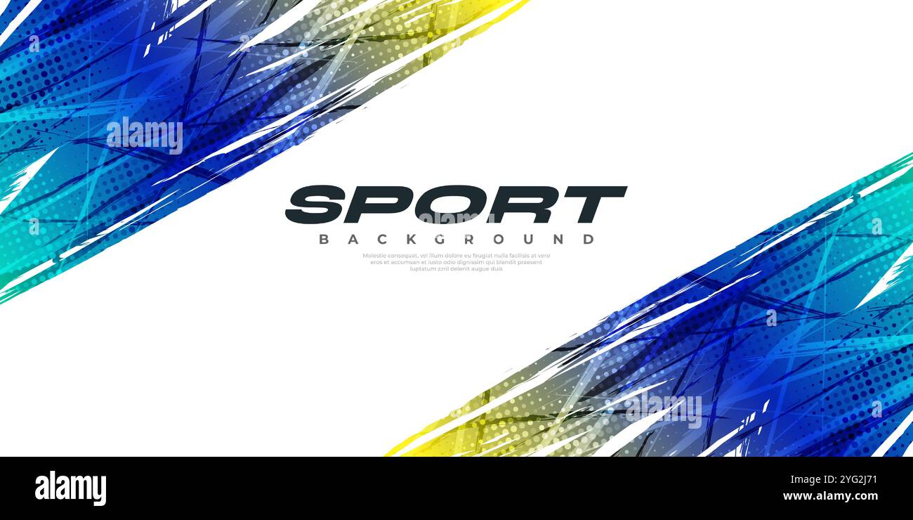 Football background blue Stock Vector Images - Alamy