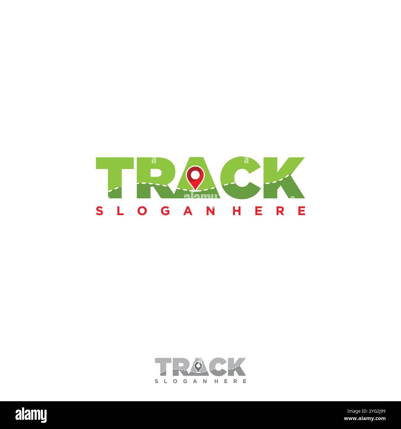 Map letter logo hi-res stock photography and images - Alamy