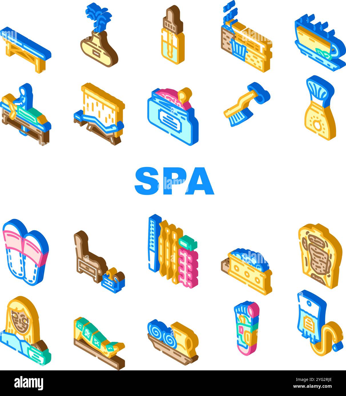 Thalassotherapy spa Stock Vector Images - Alamy