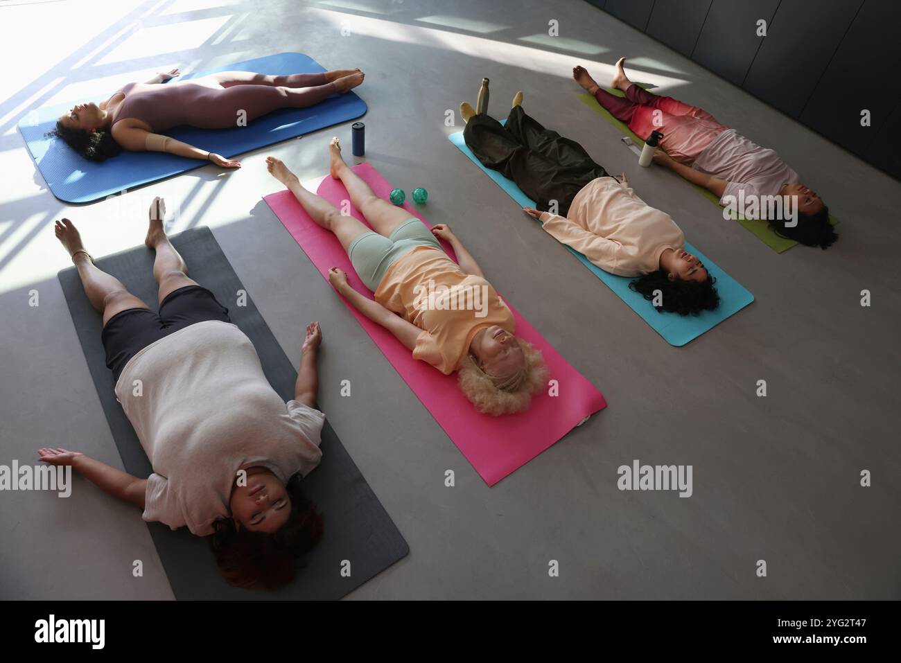 Shavasana hi-res stock photography and images - Alamy
