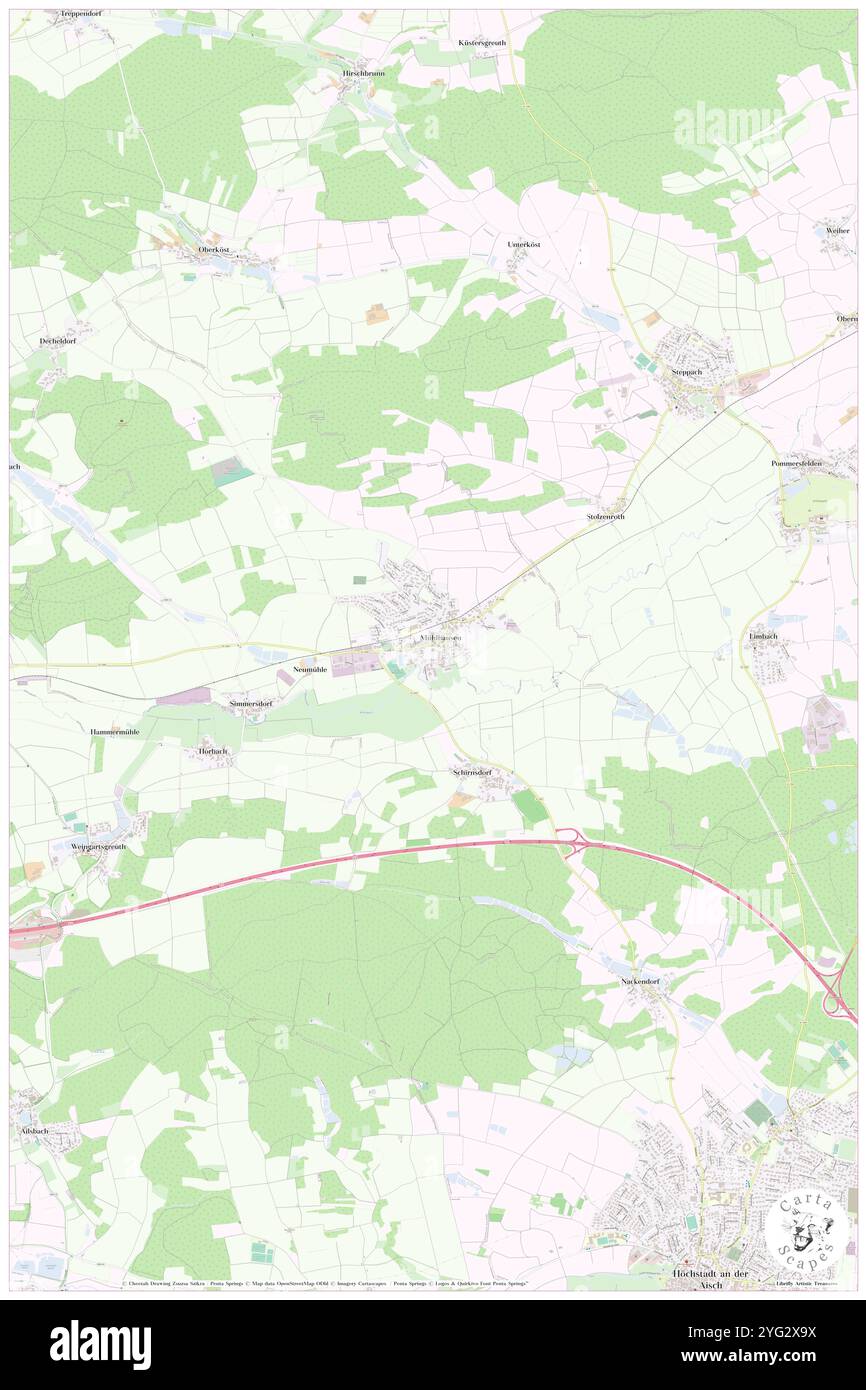 Schloss Muehlhausen, Regierungsbezirk Mittelfranken, DE, Germany ...