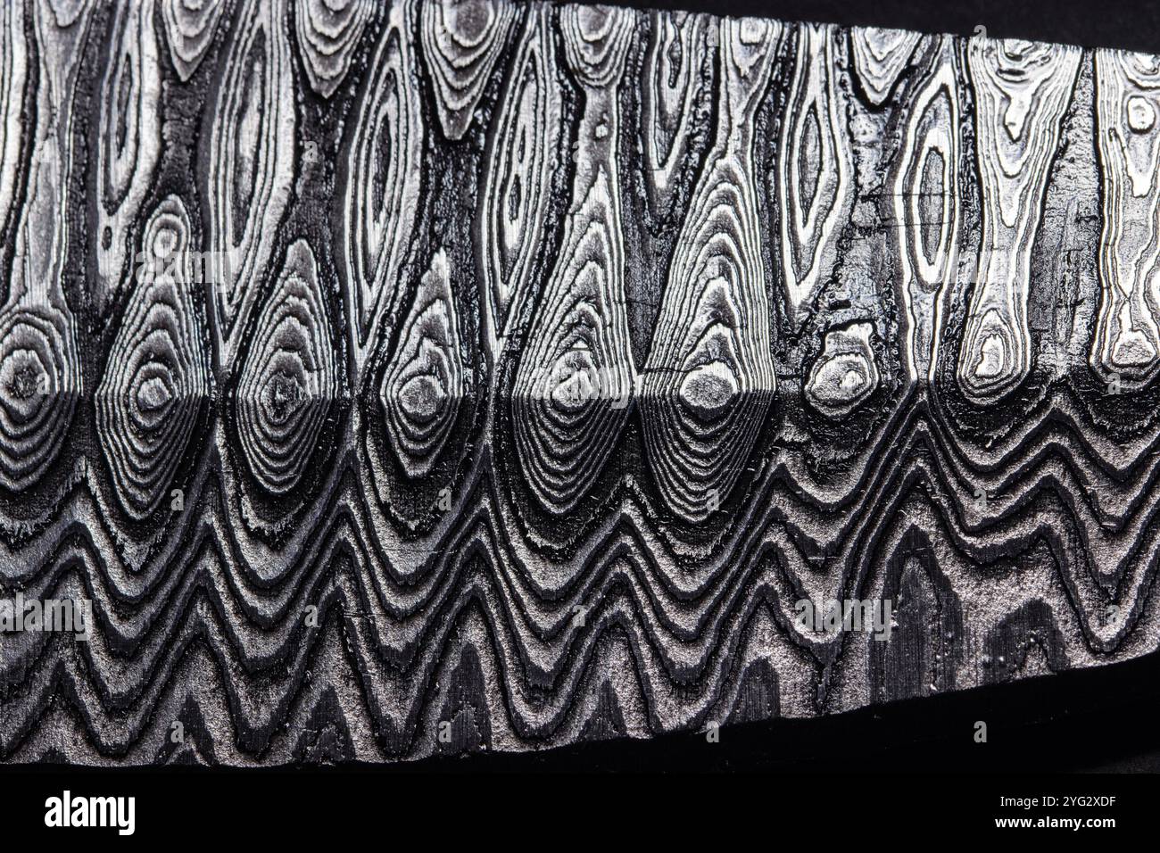 The patterns in Damascus Steel has made them a popular collectors piece ...