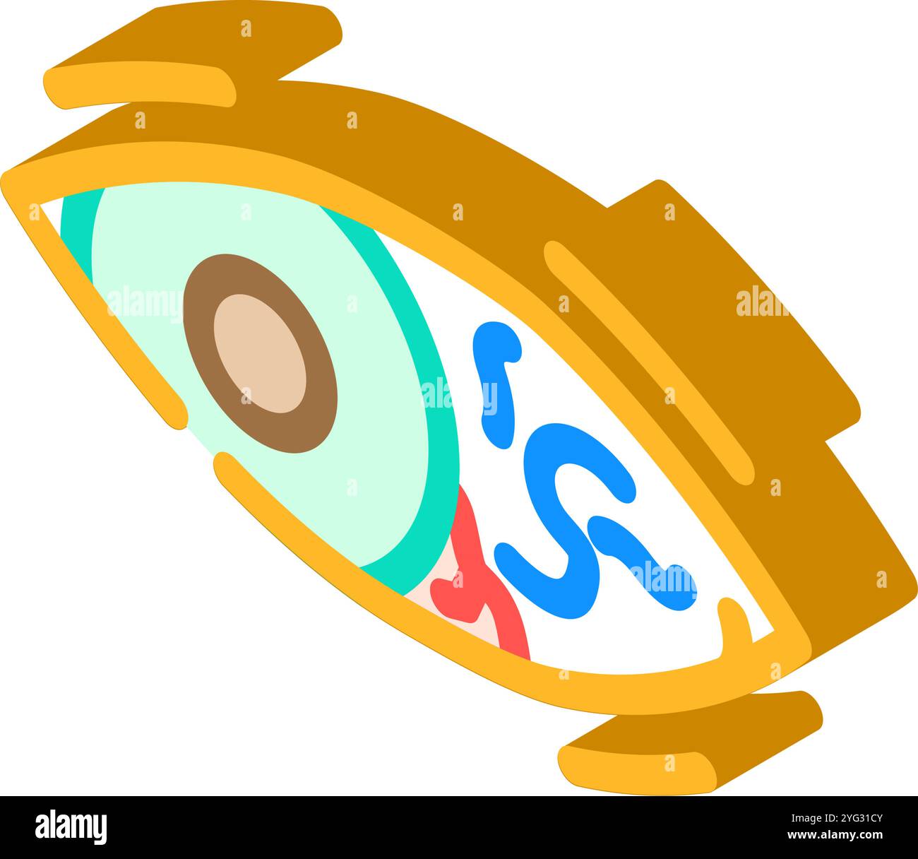 human body worm parasite isometric icon vector illustration Stock ...