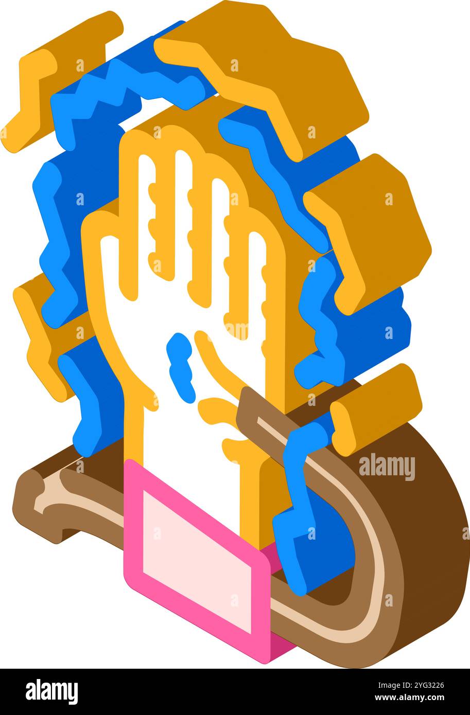 electric shocks household injury accident isometric icon vector ...