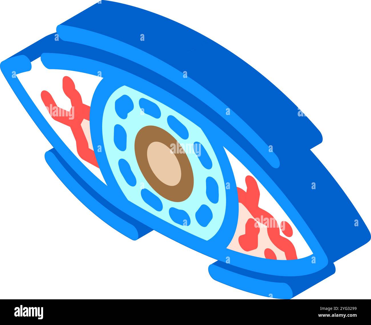 Laceration eye Stock Vector Images - Alamy