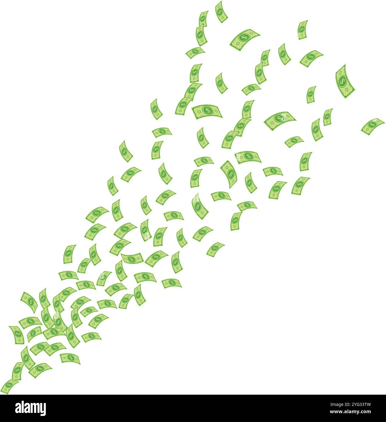 Dollar Money Vector Illustration. Dollar Bill note money. us dollar currency Stock Vector Image ...