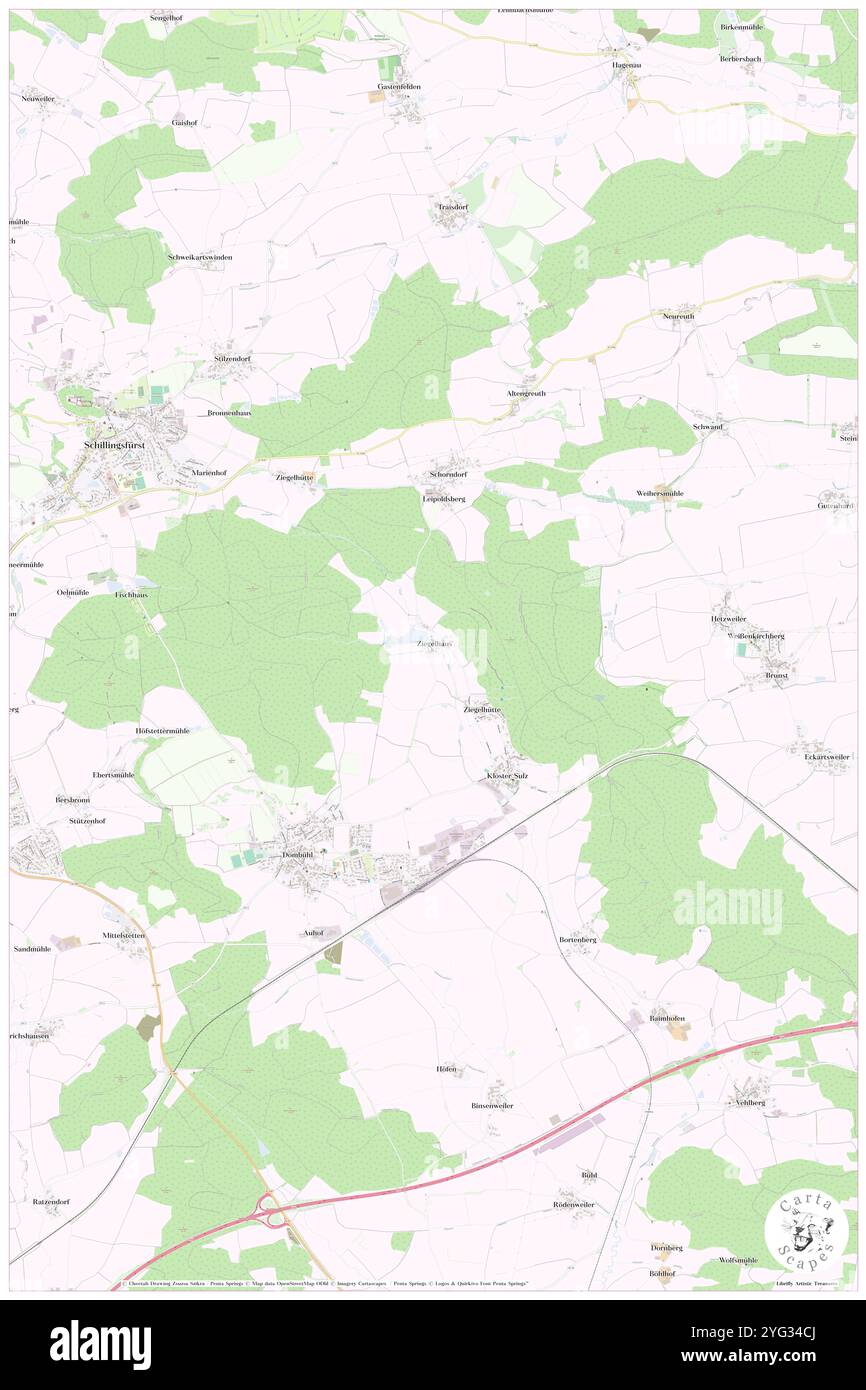 Ziegelhaus, Regierungsbezirk Mittelfranken, DE, Germany, Bavaria, N 49 ...