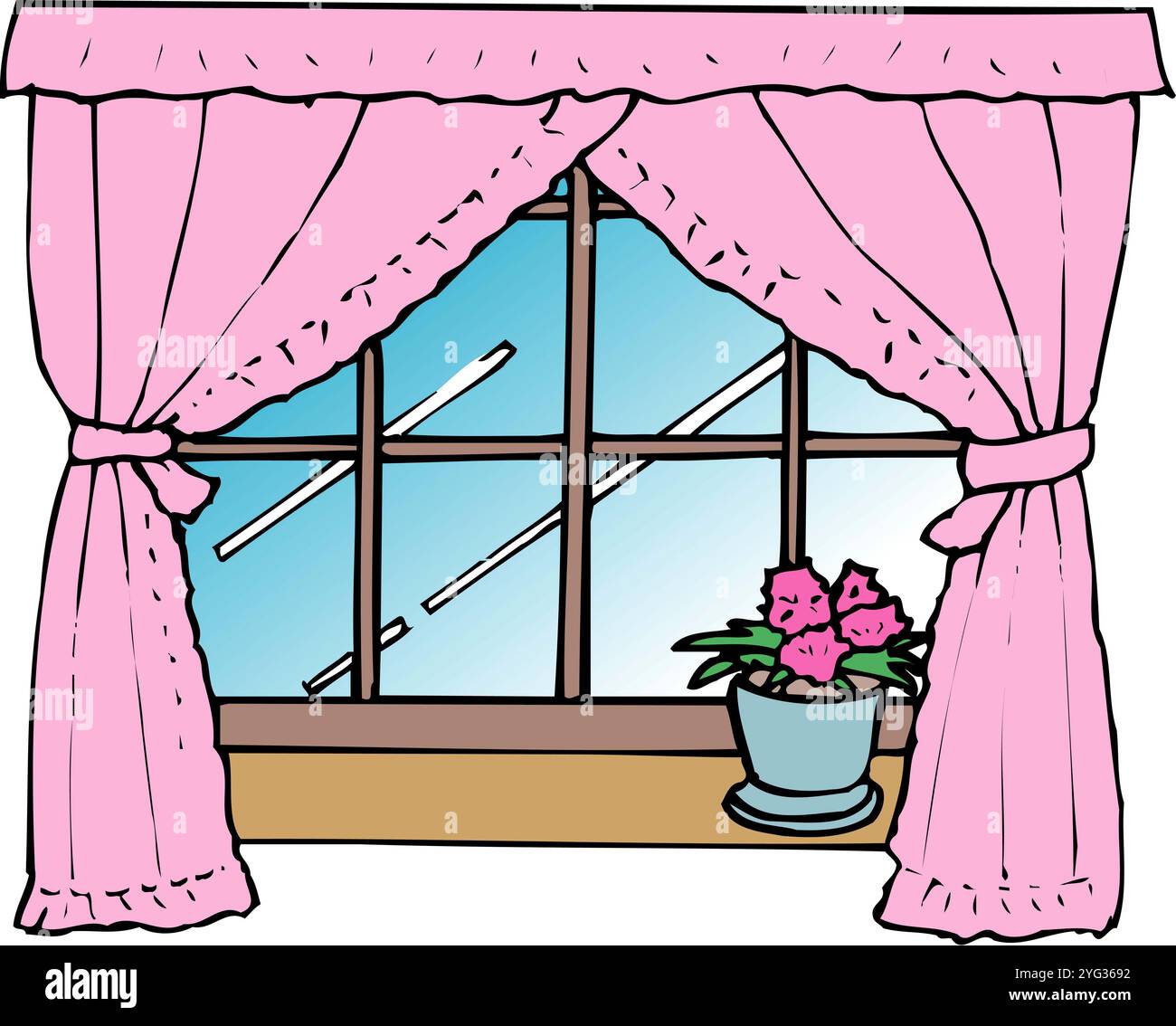 Study window Cut Out Stock Images & Pictures - Alamy