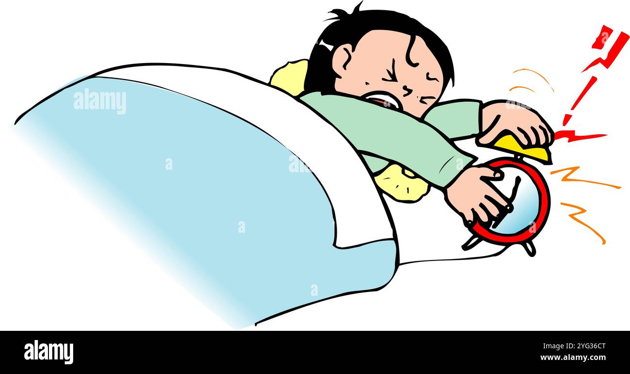 Woman getting up Stock Photo - Alamy