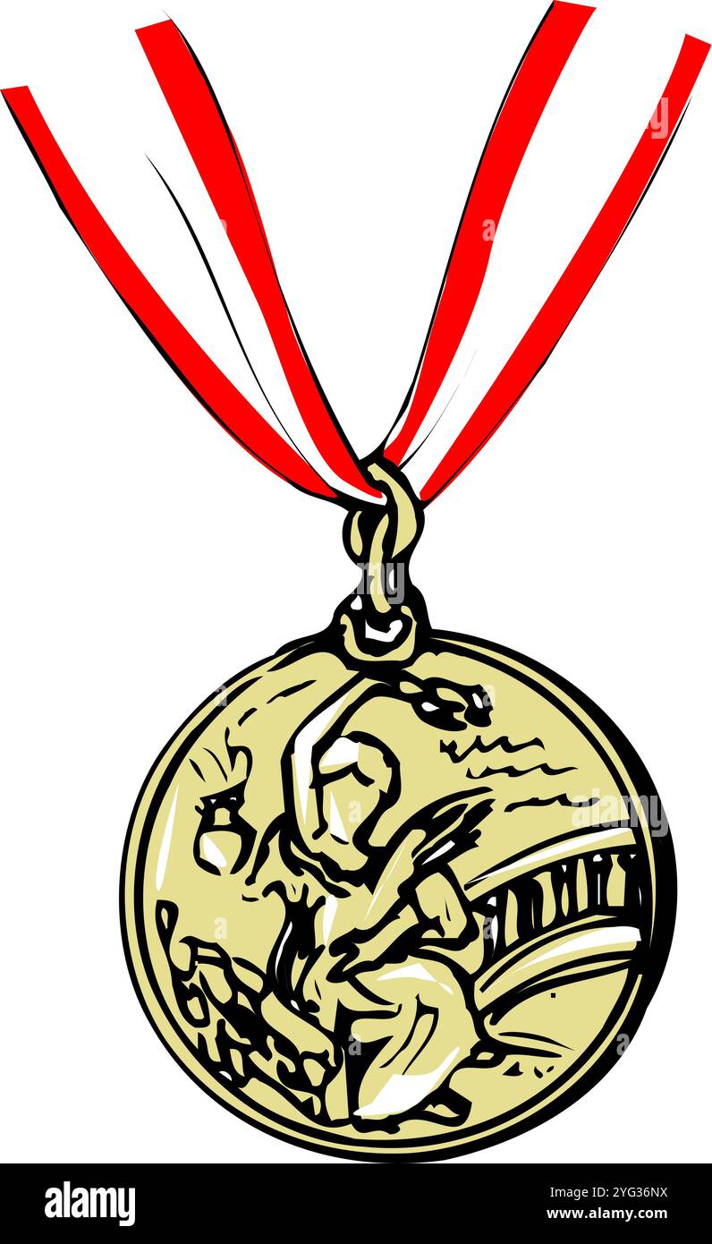 Medal 1 Cut Out Stock Images & Pictures - Alamy