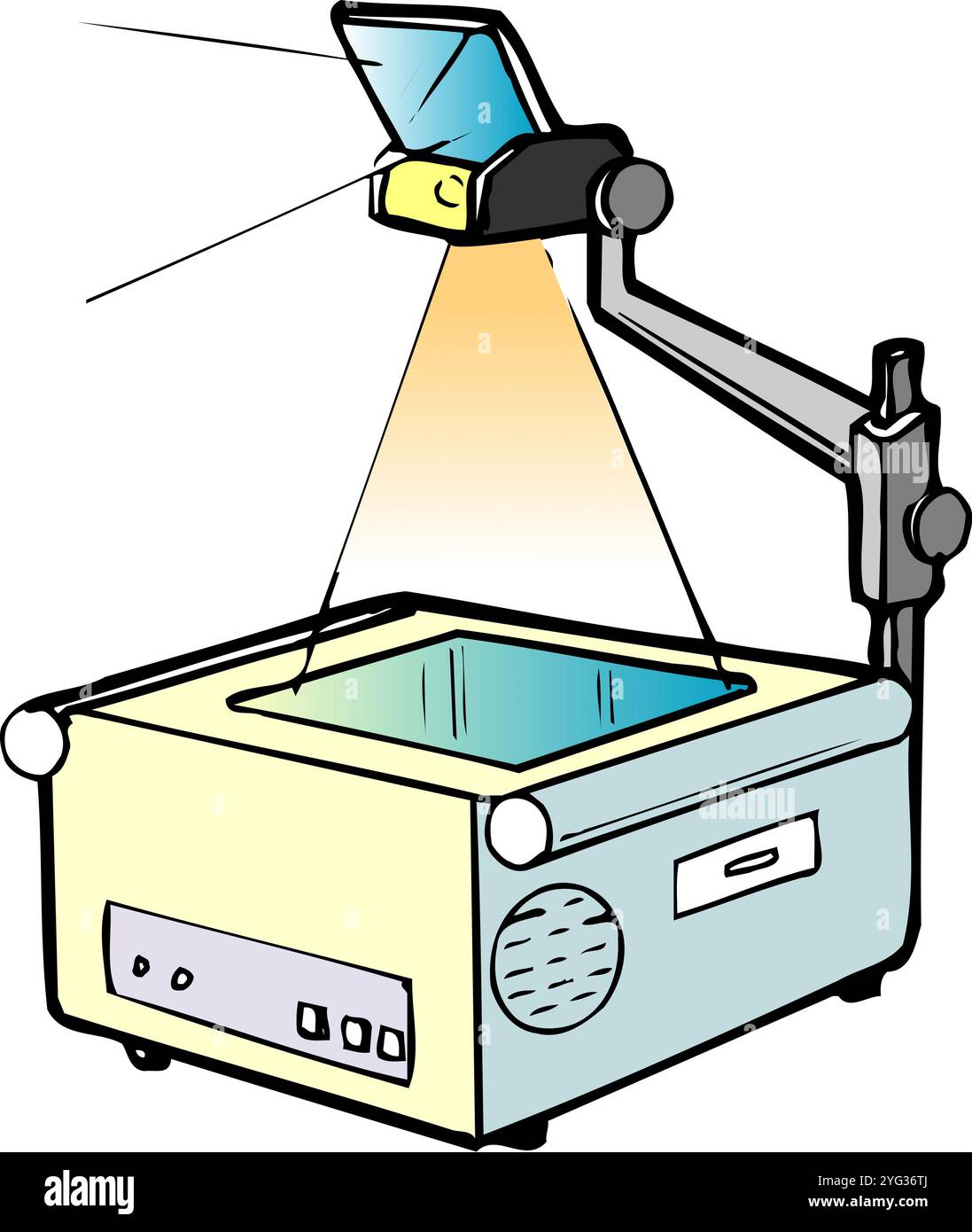 Overhead projector hi-res stock photography and images - Alamy