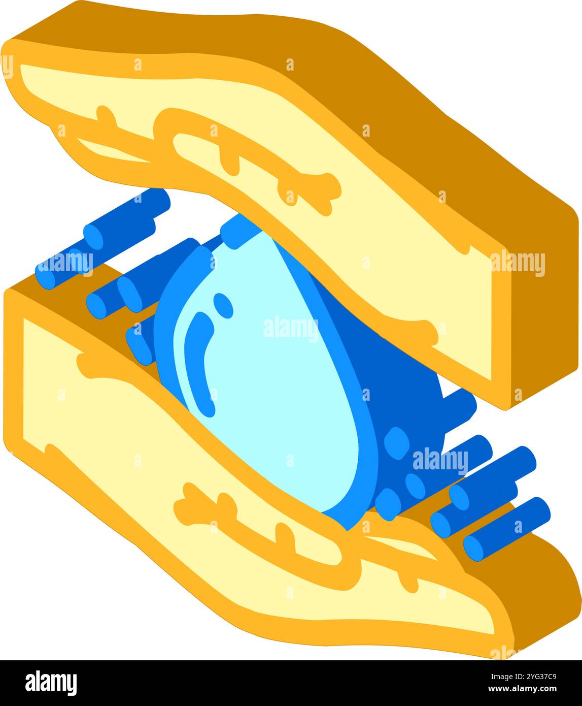 save water water saving isometric icon vector illustration Stock Vector ...