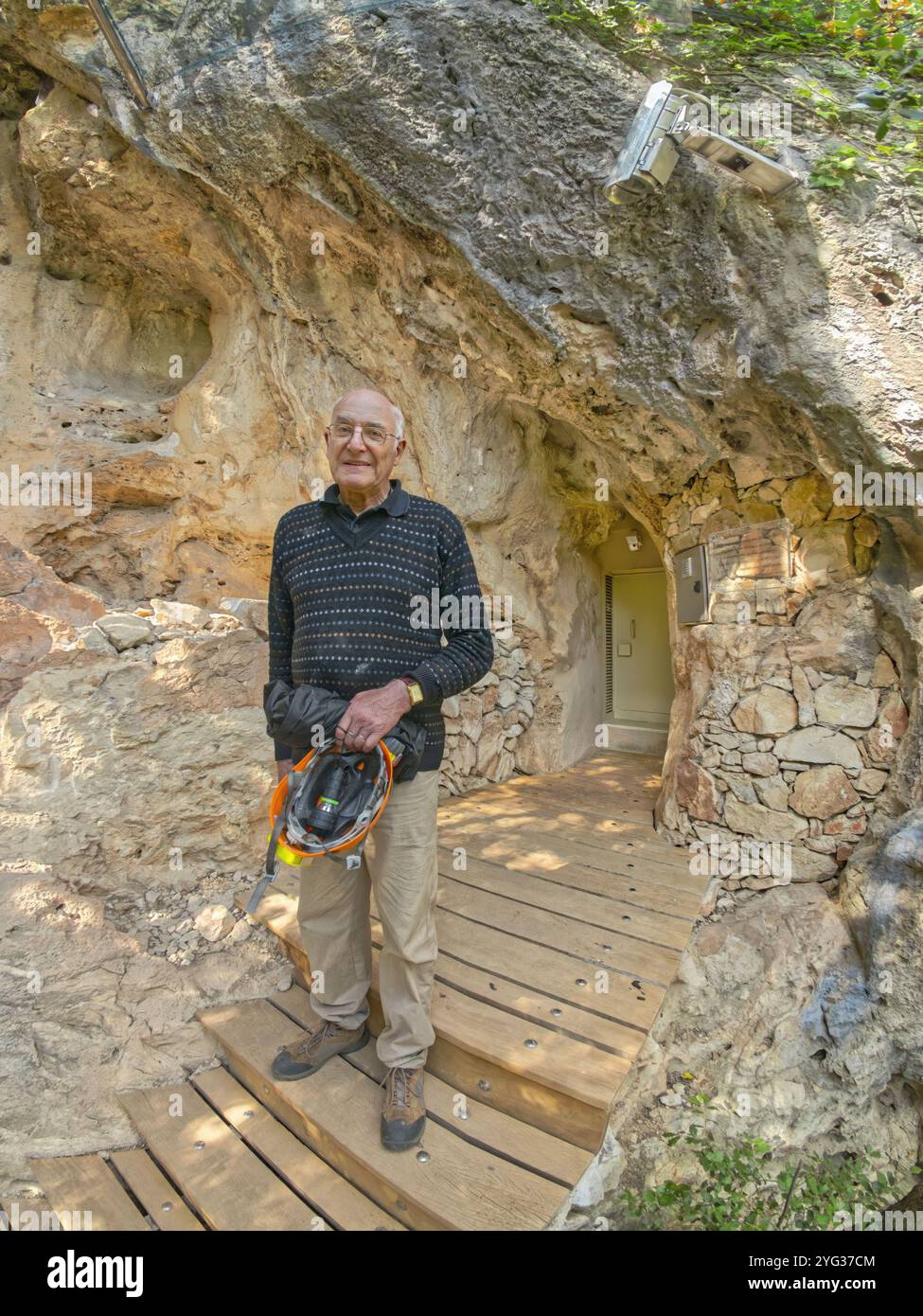 FRANCE. ARDECHE (07) VALLON PONT D'ARC - EXCLUSIVE VISIT TO THE PONT D ...