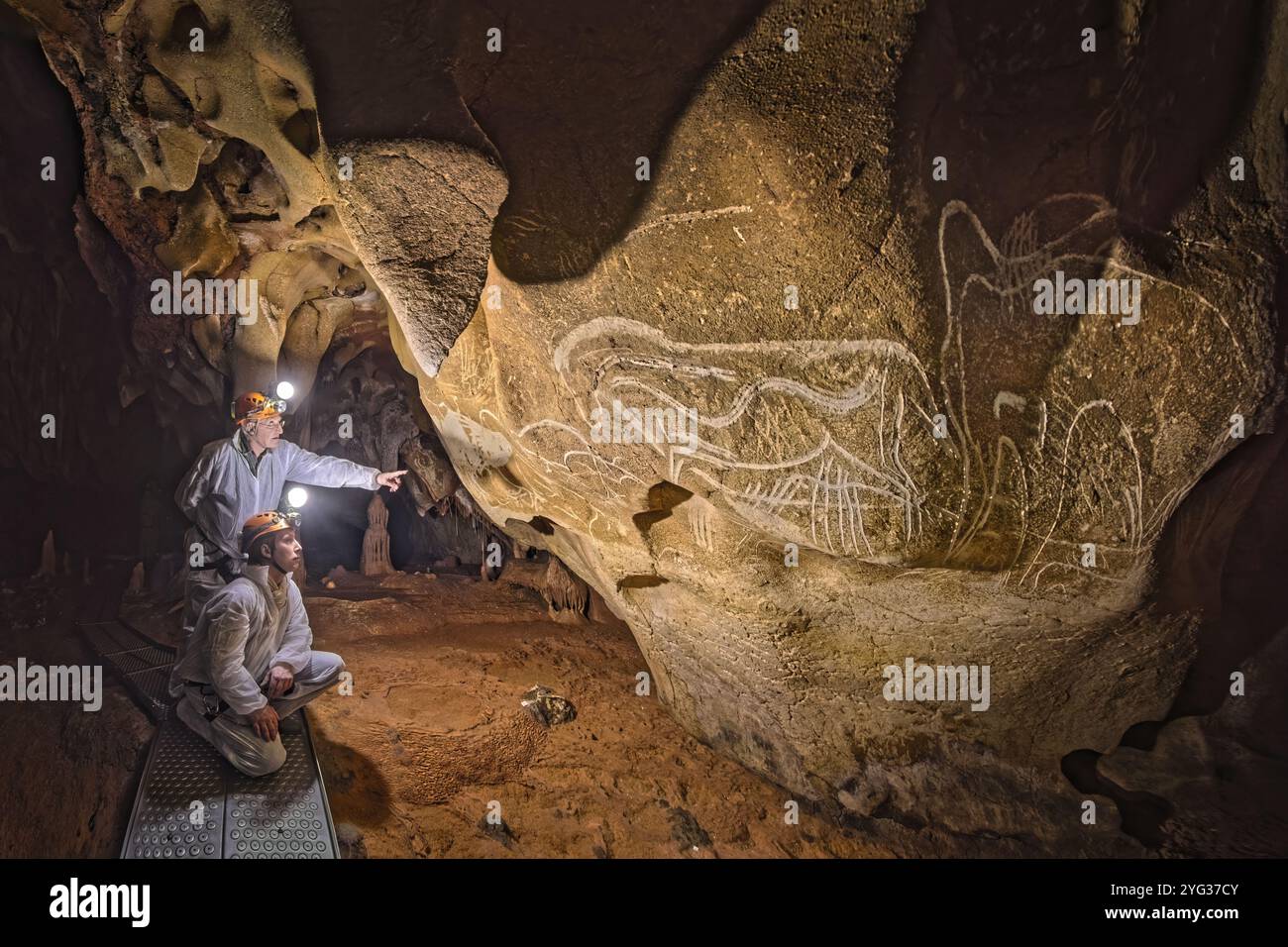 FRANCE. ARDECHE (07) - VALLON PONT D'ARC - EXCLUSIVE VISIT TO THE PONT ...
