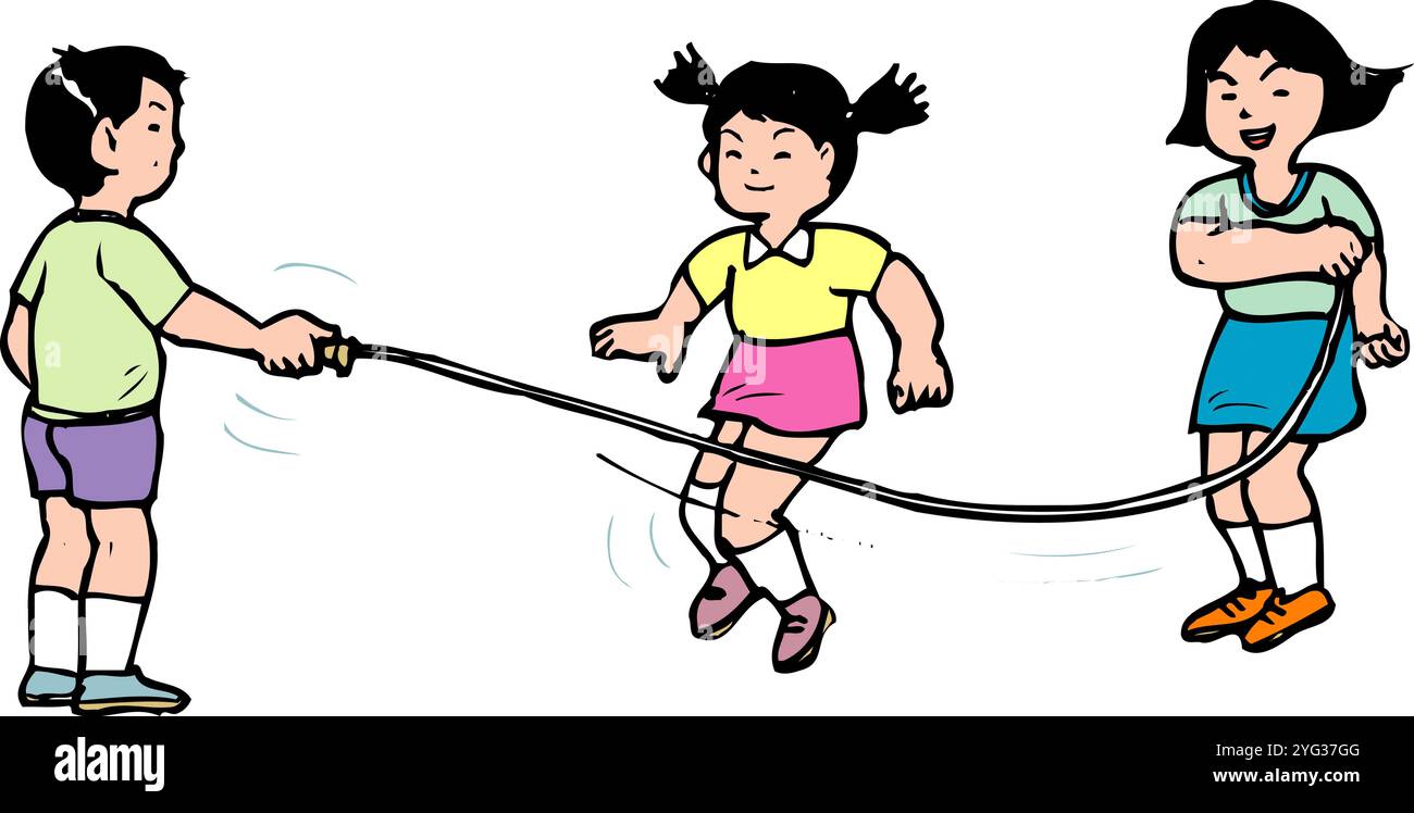 A long rope Stock Photo - Alamy